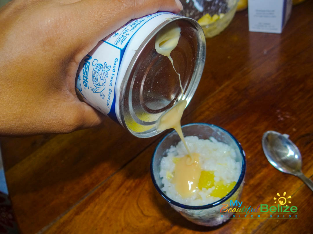 Making my favorite treat: Rice Shake! - My Beautiful Belize
